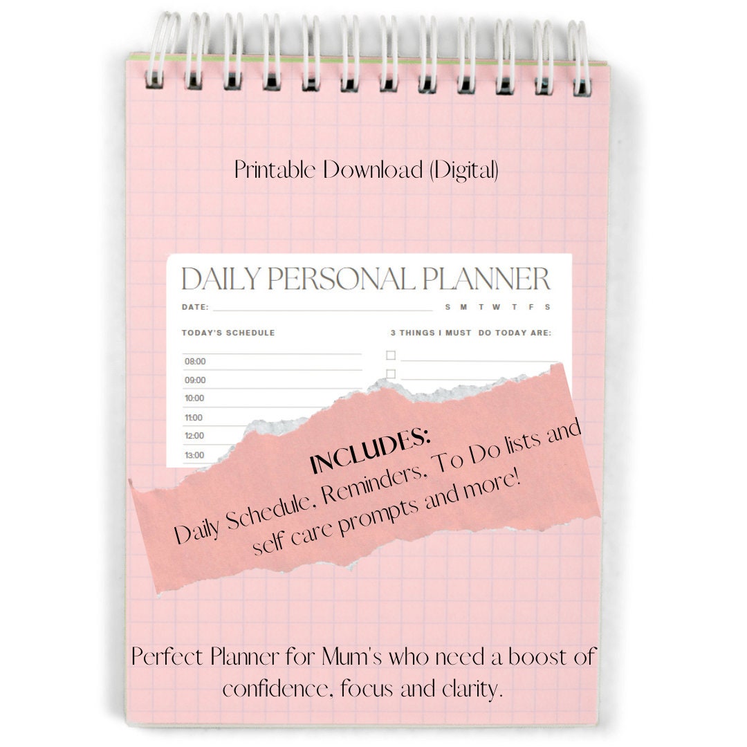 Ultimate Daily Planner for Busy Women - Etsy Australia