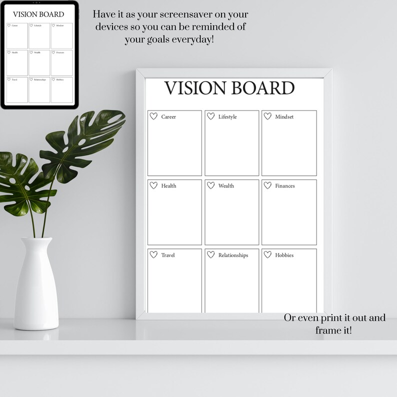 PRINTABLE VISION BOARDS 2022/2023 - Etsy