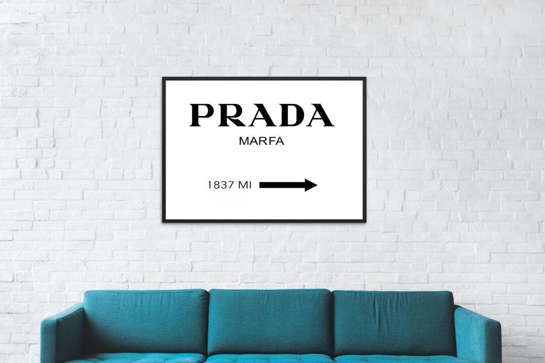 PRADA MARFA PRINTABLE Digital Instant Download for Canva Wall Art, Mom ...