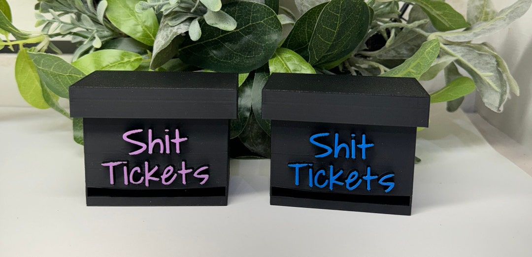 Sh*t Tickets Poop Bag Dispenser - Etsy