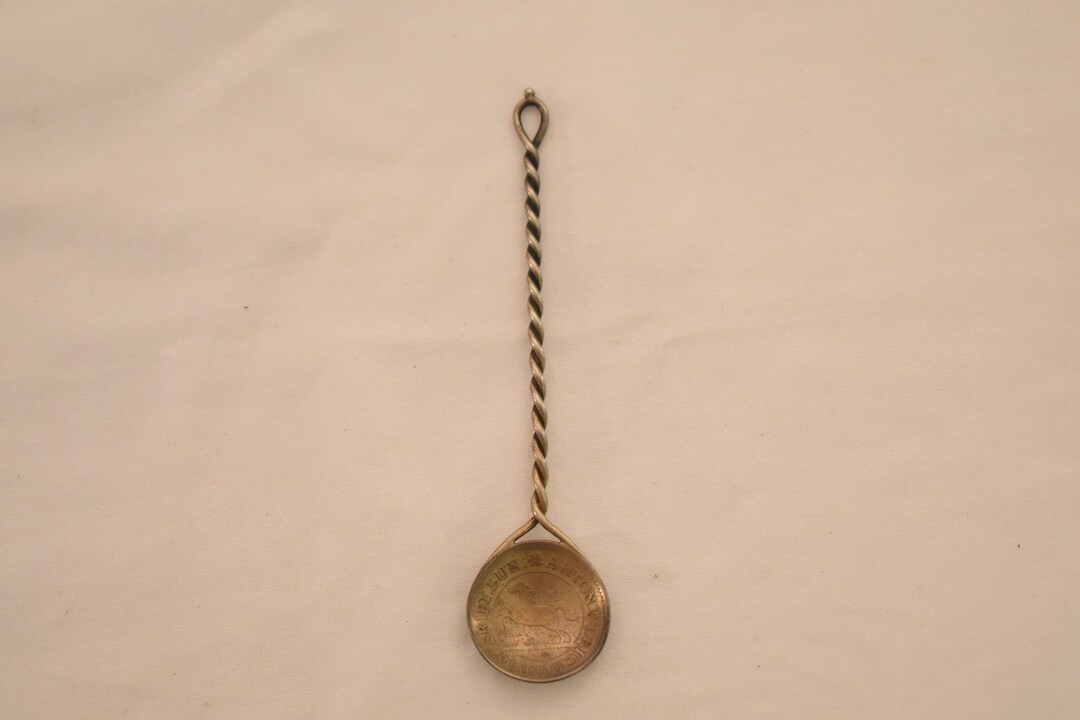 1707 Silver Coin Spoon, Made From a 1/12 Einen Thaler, Brunswick ...