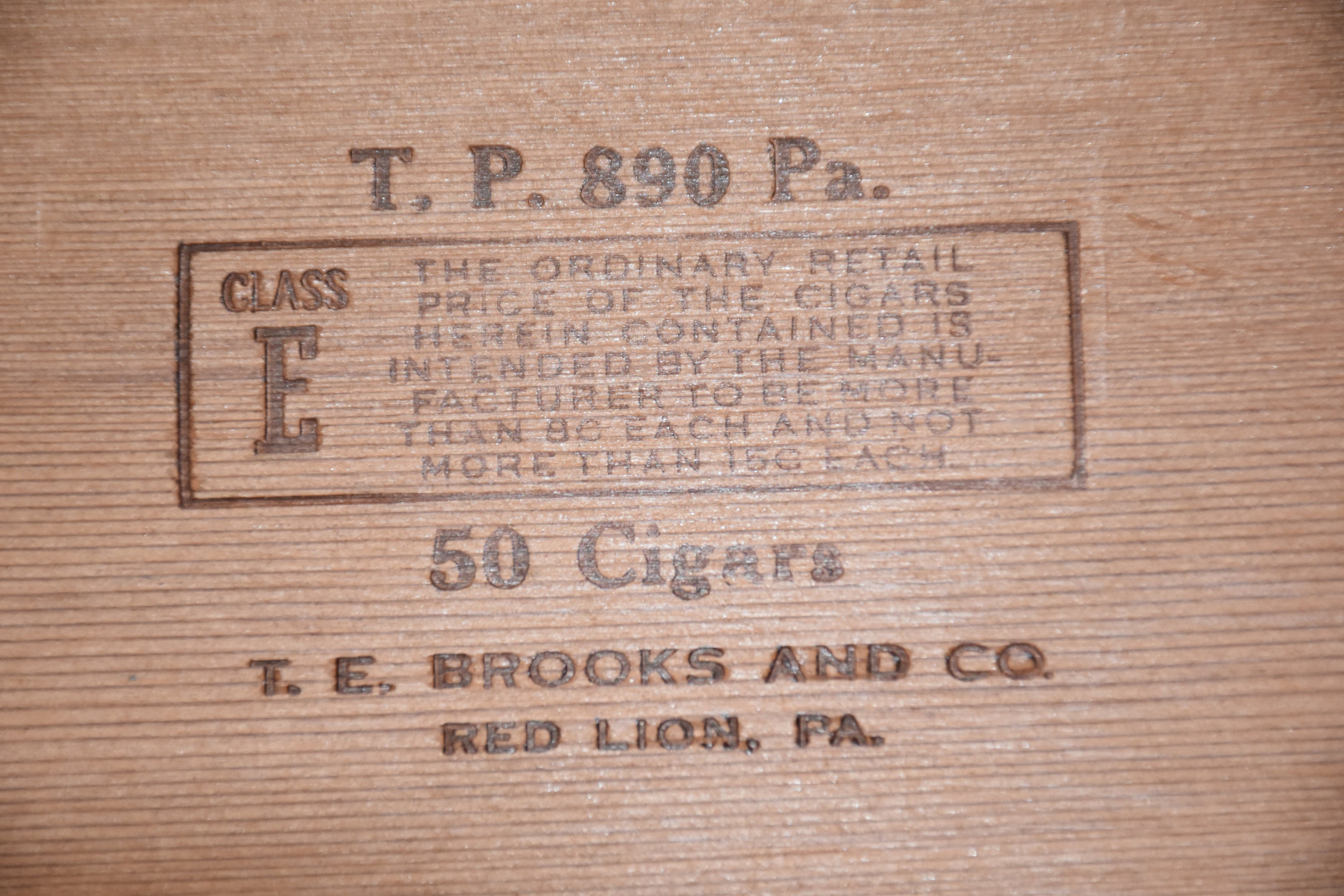 Cigar Boxes, Brooks & Co., Gibson and Don Rey - Etsy