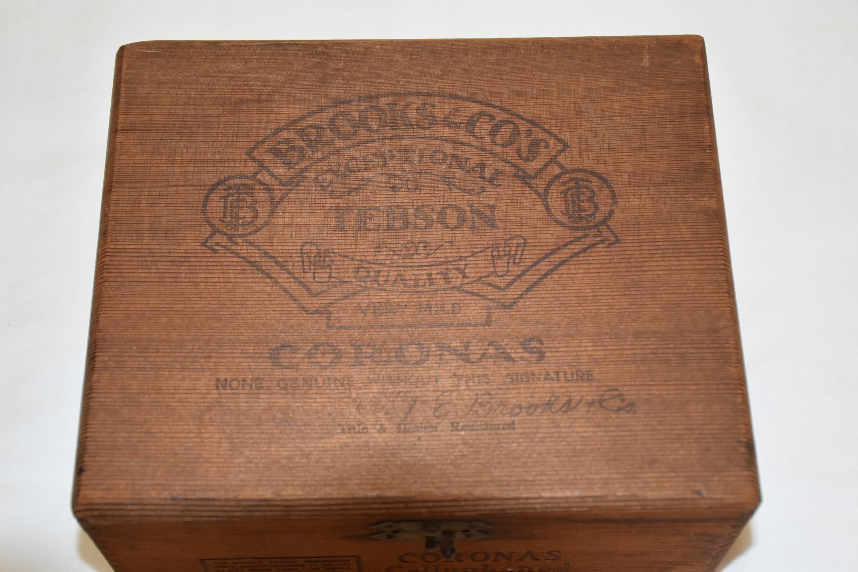 Cigar Boxes, Brooks & Co., Gibson and Don Rey - Etsy