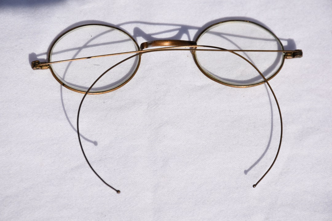 Wire Rim Eye Glasses - Etsy