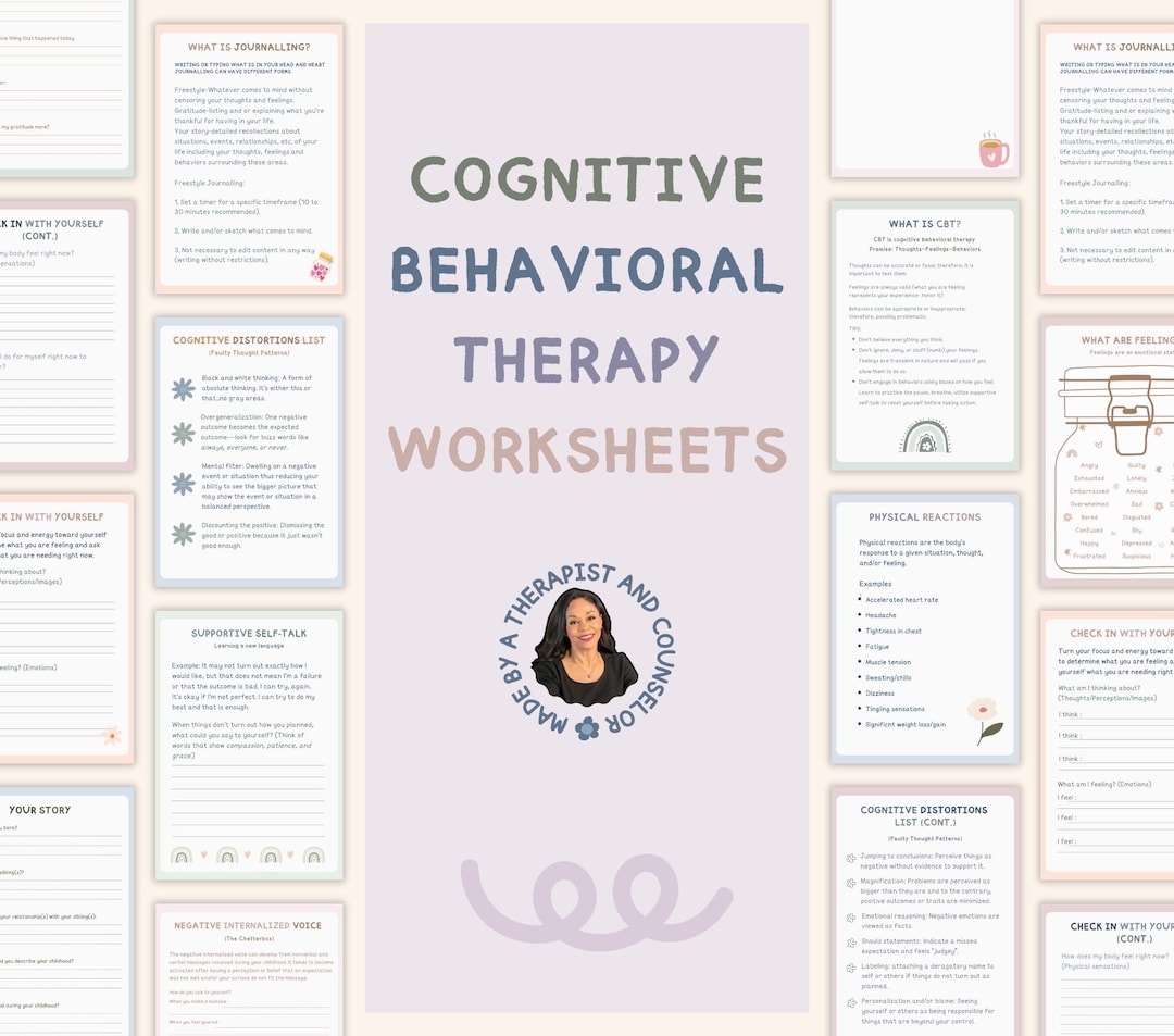 SELF-EMPOWEMENT, Self-help Worksheets, Digital Downloads, Made by a ...