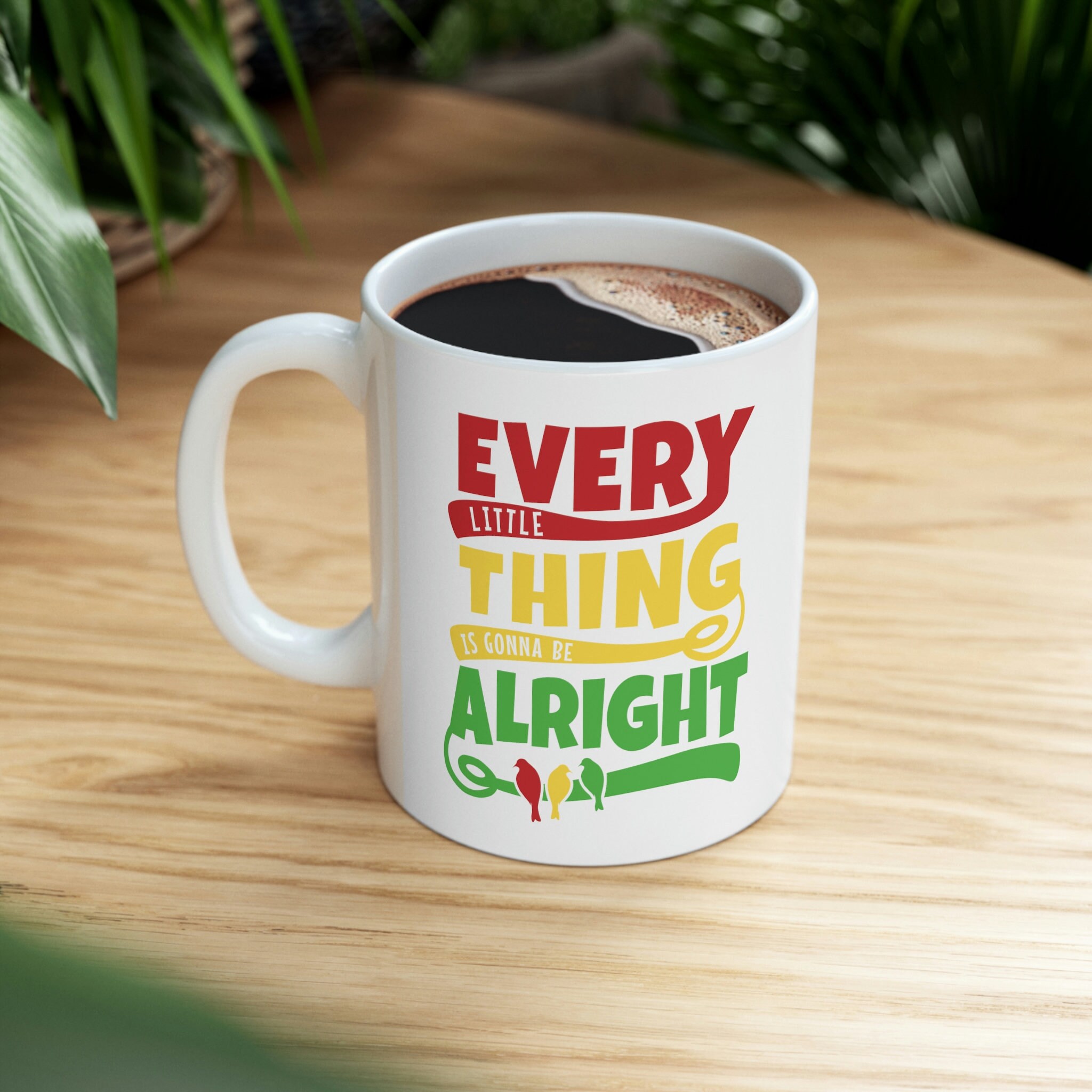 Bob Marley Ceramic Coffee Mug: Reggae Lyrics, 11oz/15oz - Etsy