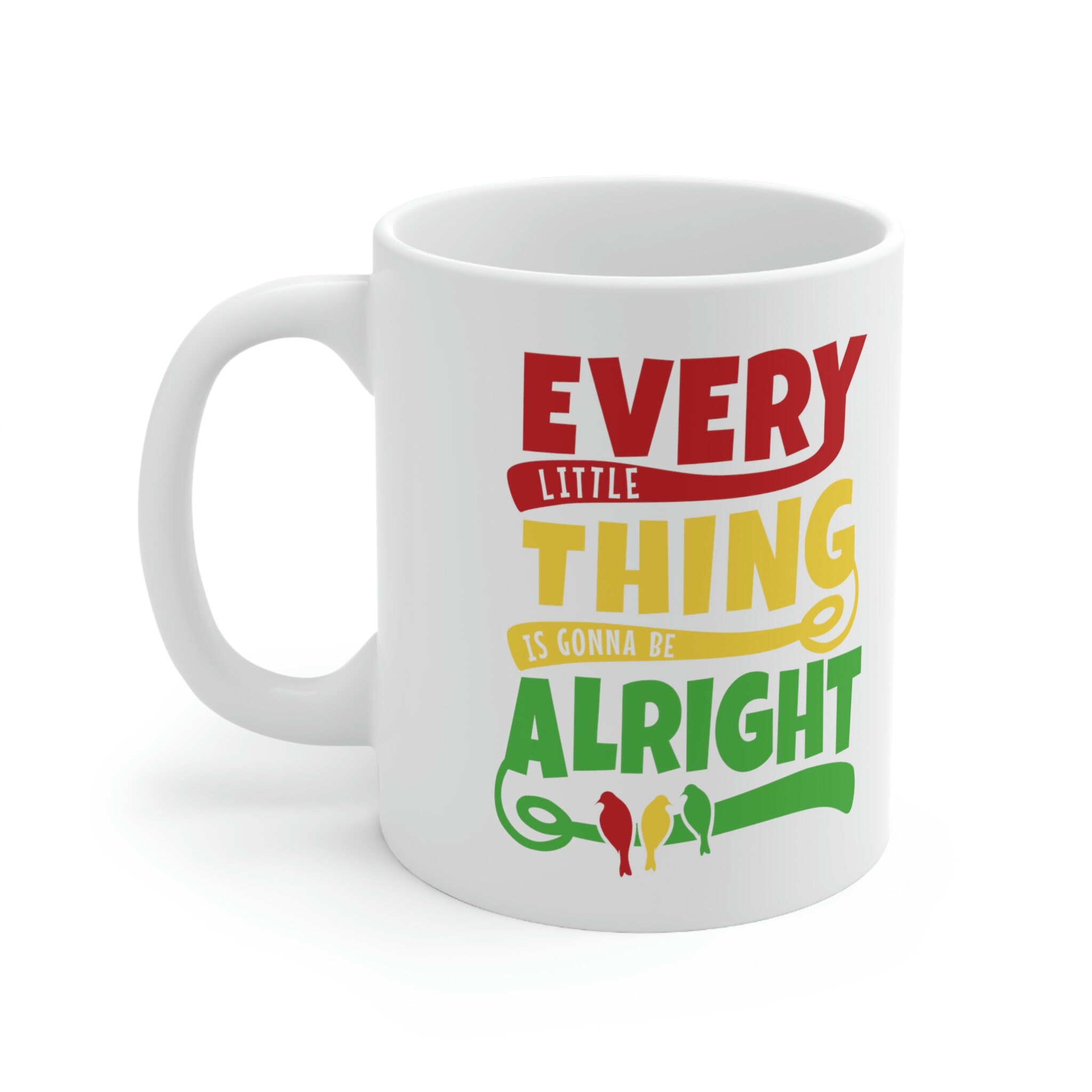 Bob Marley Ceramic Coffee Mug: Reggae Lyrics, 11oz/15oz - Etsy