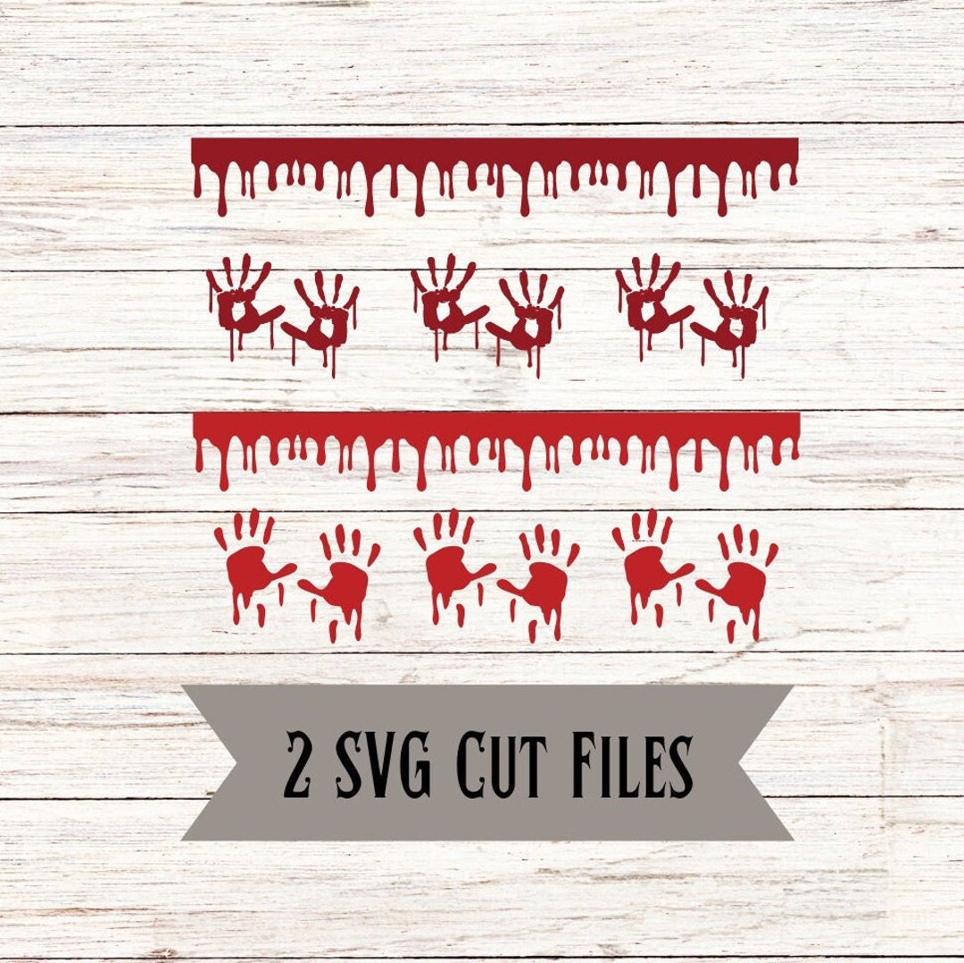 Bloody Hands Mug Wrap Svg Files, Tumbler Wraps, Cup Wraps Svg, True ...