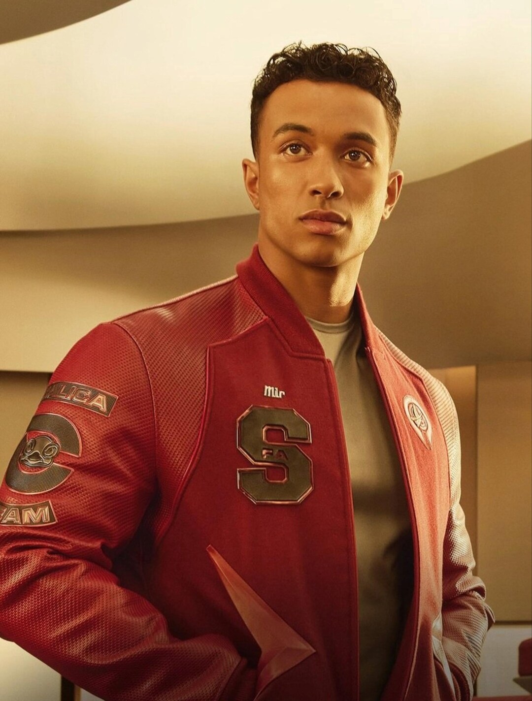Hand Crafted Starfleet Academy Darem Reymi Costume Bomber Jacket ...
