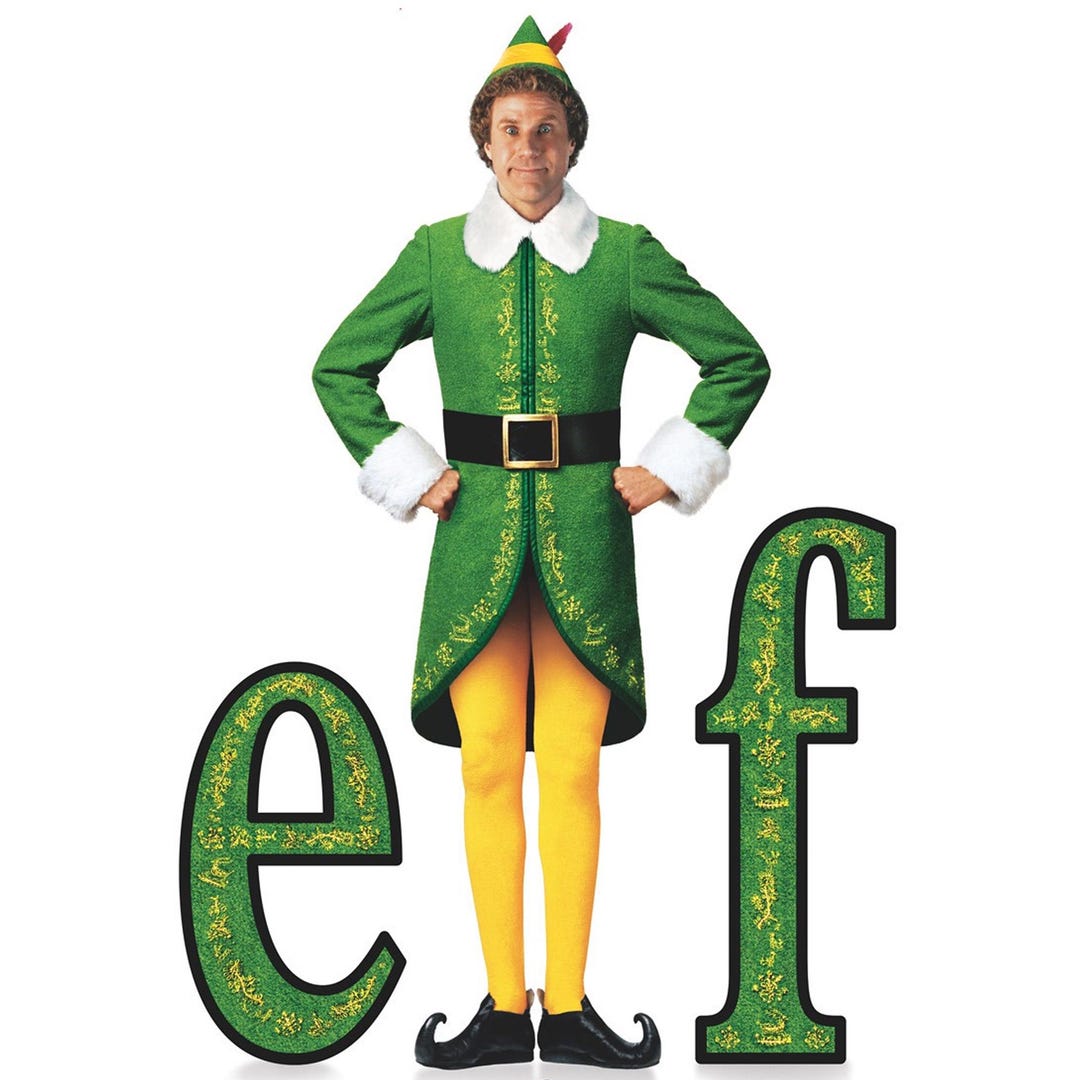 Buddy Elf Will Ferrell Costume Coat, Elf Will Ferrell Cosplay Coat for ...
