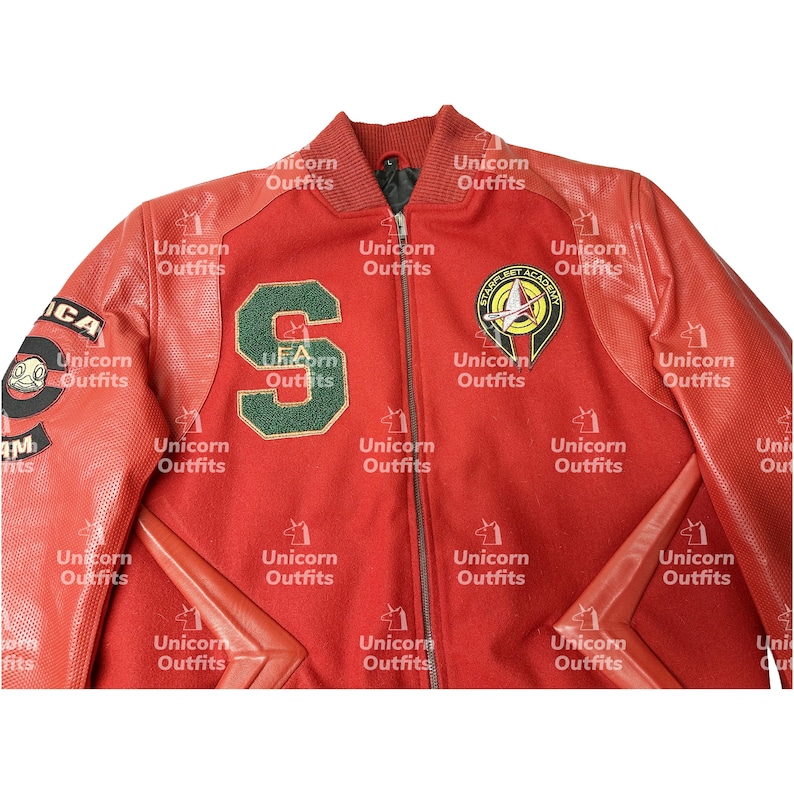 Hand Crafted Starfleet Academy Darem Reymi Costume Bomber Jacket ...