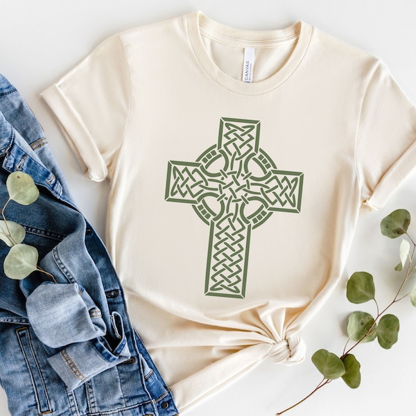 Celtic Cross Shirt - Etsy
