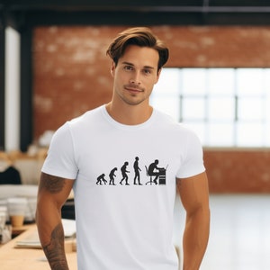 Evolution of Programmer Shirt, Programmer Shirt, Funny Programmer Shirt, Coding Shirt, Funny ...