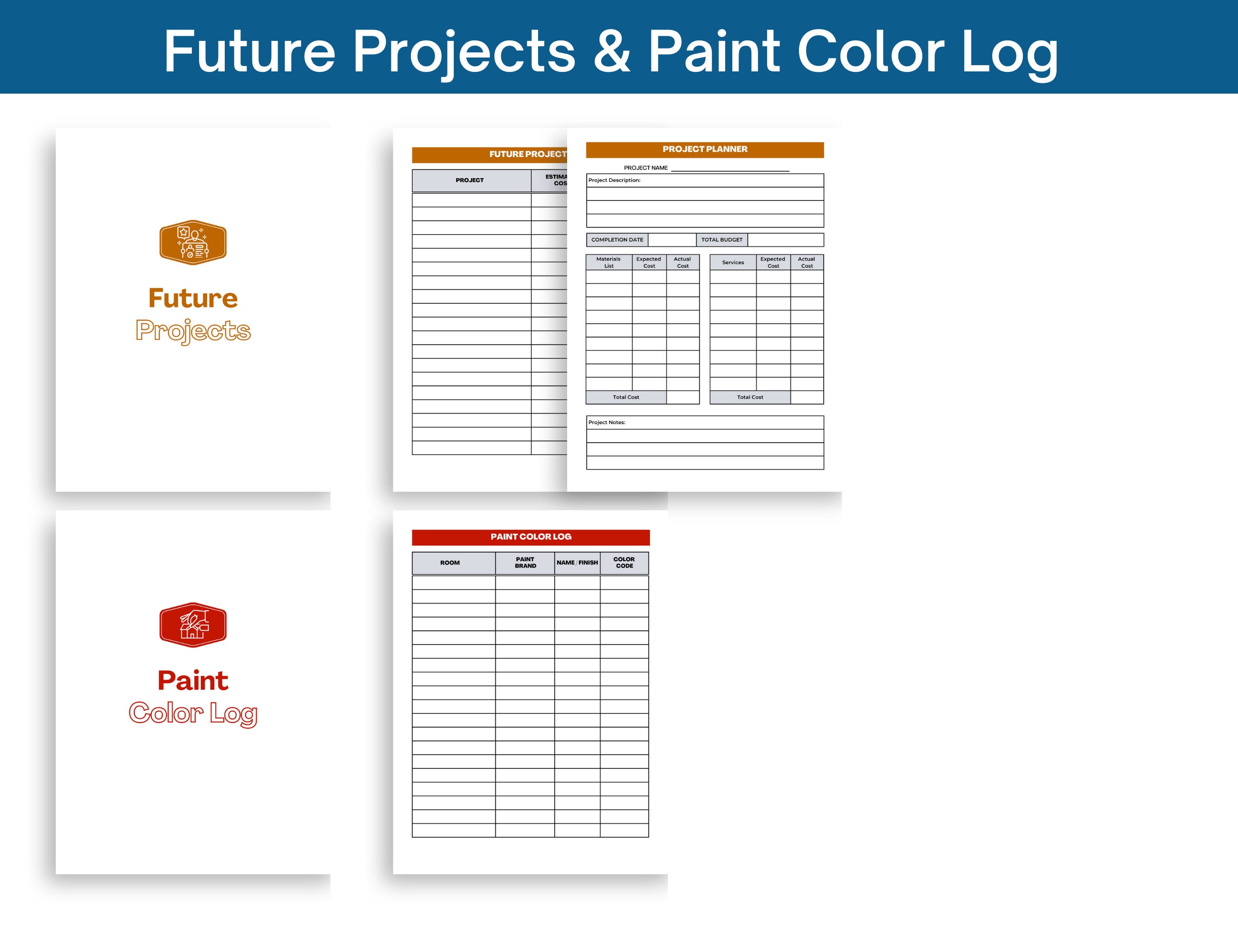 Home Maintenance Binder Fillable PDF Printable Maintenance - Etsy