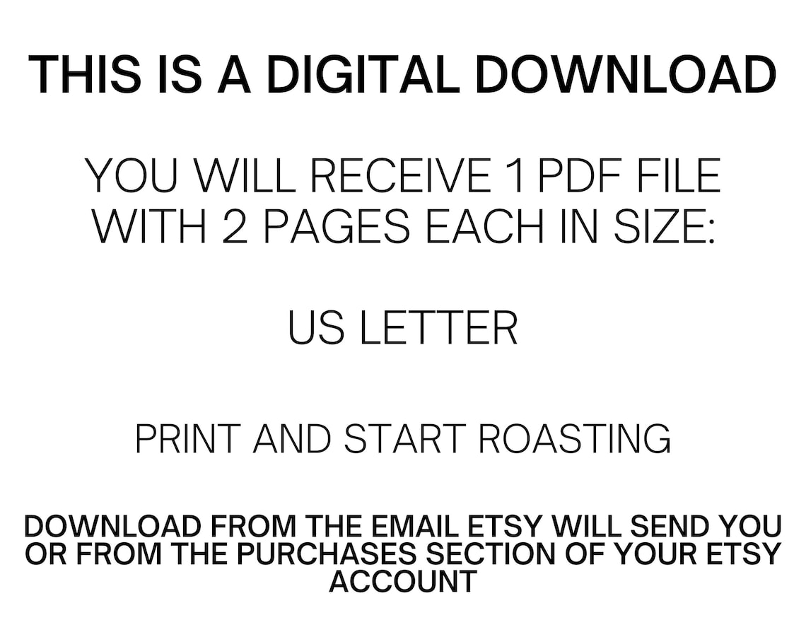 Freshroast Coffee Roasting Log, SR540 SR800 Home Roasters Logbook ...