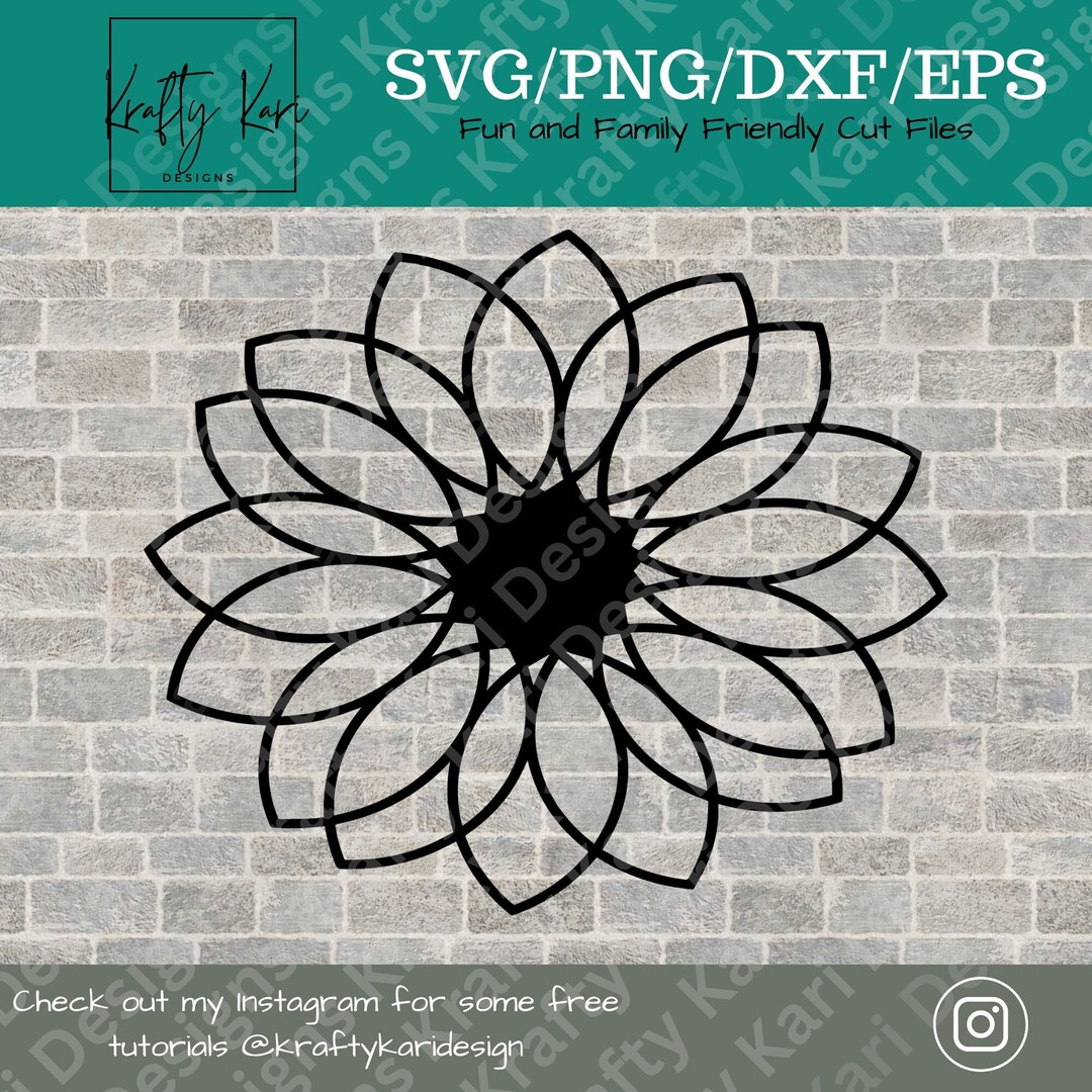 Flower-svg Flower Power-svg - Etsy