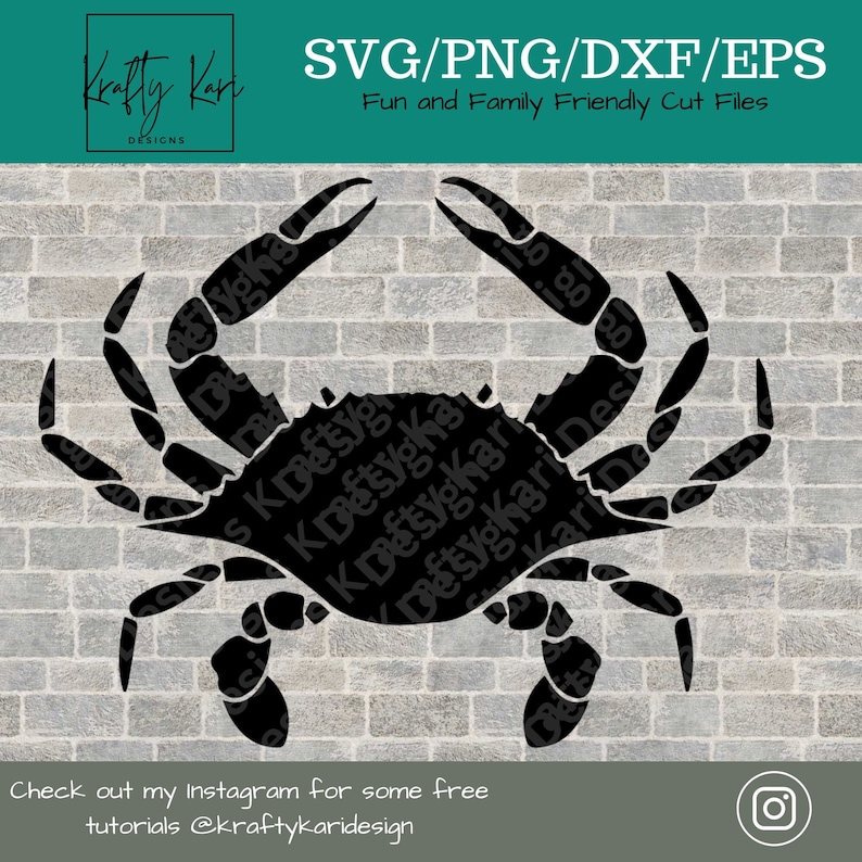 Maryland Blue Crab-svg Crab-svg Maryland Svg - Etsy