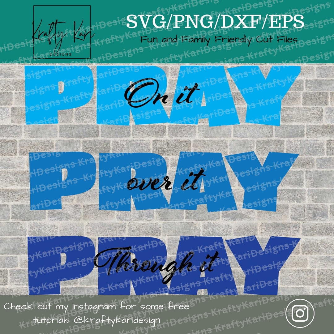 Prayer Rules SVG, Pray Through It SVG, Pray Svg - Etsy