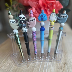Beaded Pens for Work | Cute Office Supplies | Adorable Animal Pen | Pen ...