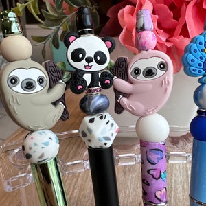 Beaded Pens for Work | Cute Office Supplies | Adorable Animal Pen | Pen ...