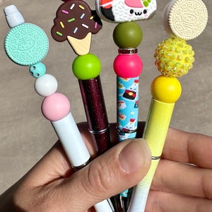 Foodie Themed Pens | Happy Sushi | Cute Food Themed Gift | Foodie | Ice ...