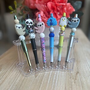 Beaded Pens for Work | Cute Office Supplies | Adorable Animal Pen | Pen ...