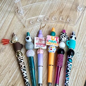 Cute Miniature Mug Pens| Funny Coffeeholic Gift| Beaded Pen | Focal ...