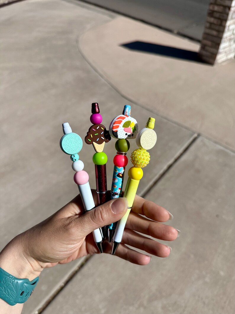 Foodie Themed Pens Happy Sushi Cute Food Themed Gift Foodie Ice Cream ...