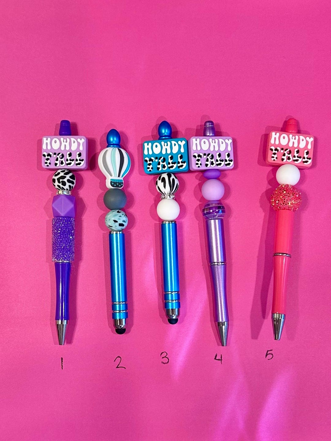 Beaded Pens | Beaded Stylus With Pen Tip | Howdy | Western Pens ...