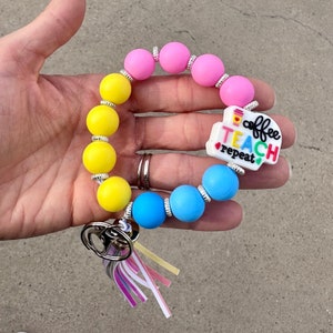 Teacher Keychain Available Now | Teacher Thank You | Colorful Keychains ...