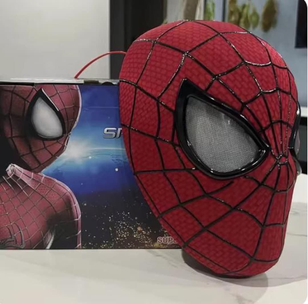 Spiderman Realistic Cosplay Mask Andrew Garfield the Amazing Spiderman ...