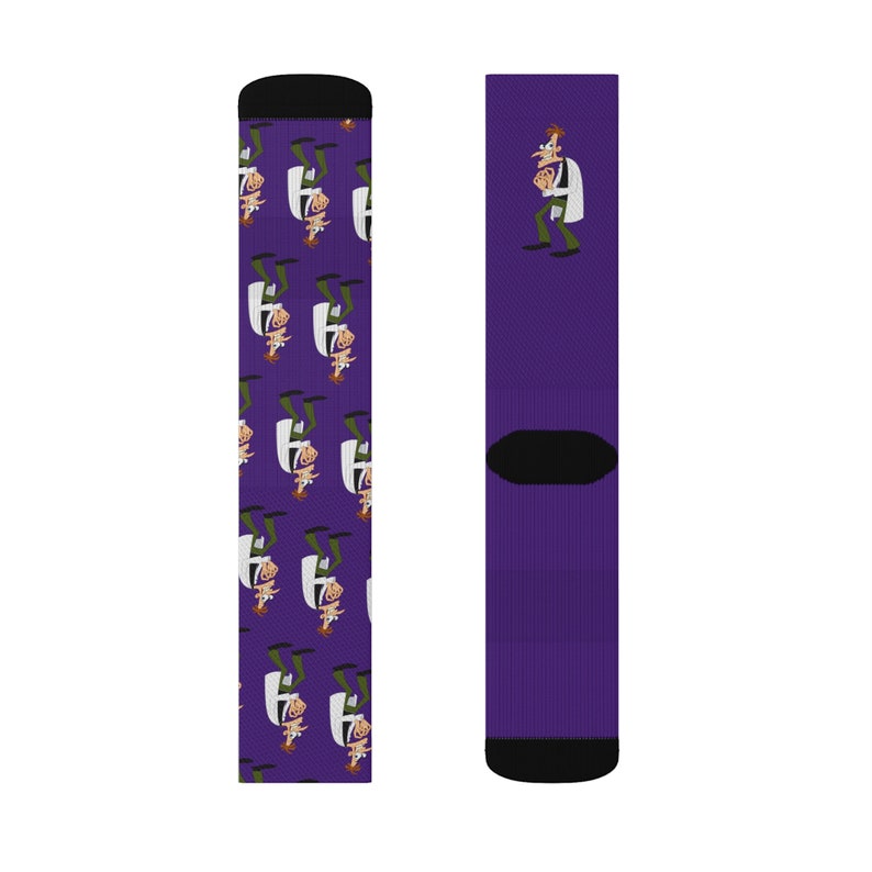 Dr. Heinz Doofenshmirtz Socks Cartoon Socks Perfect Unisex - Etsy