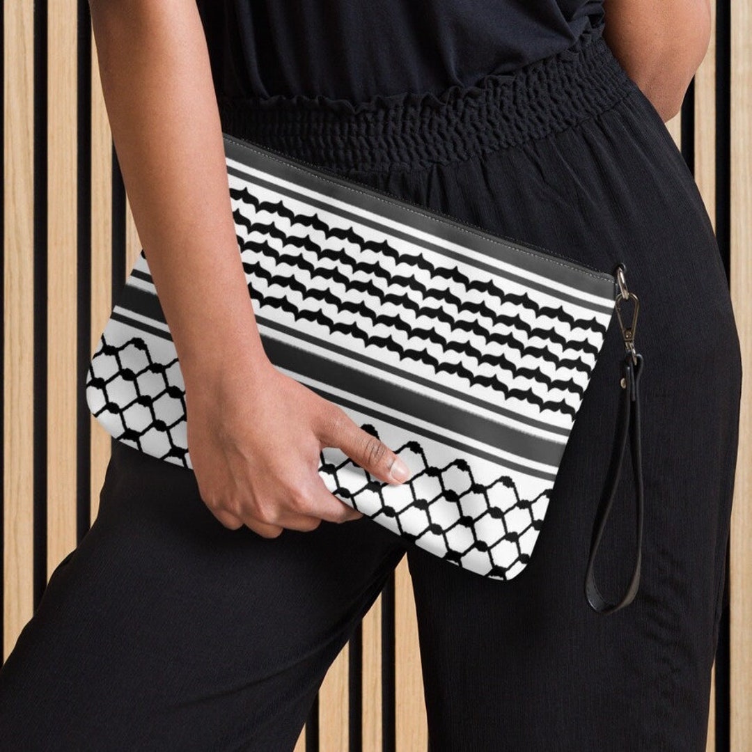 Palestine Crossbody Unisex Bag Palestinian Texture Design Eastern ...