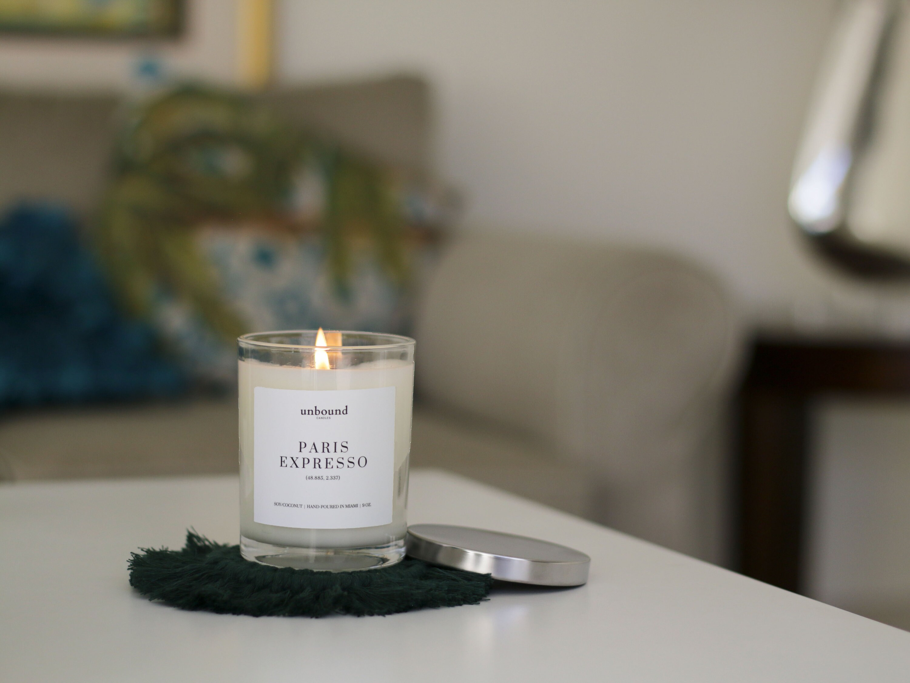 Paris Expresso Scented Candle Coffee Candle Coconut Soy Candle France ...