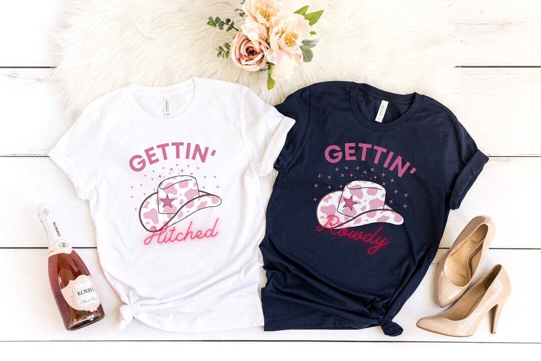 Bachelorette Party Tshirts for Bridal Party Country Wedding Party and ...