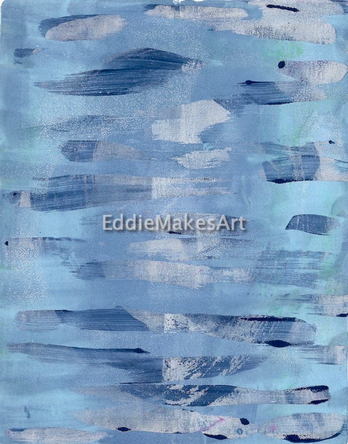 Gel Print Backgrounds for Collage & Junk Journals - Etsy