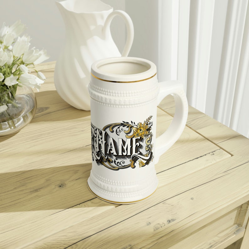 Personalized Victorian Beer Stein for Groomsmen & Best Man Gift ...