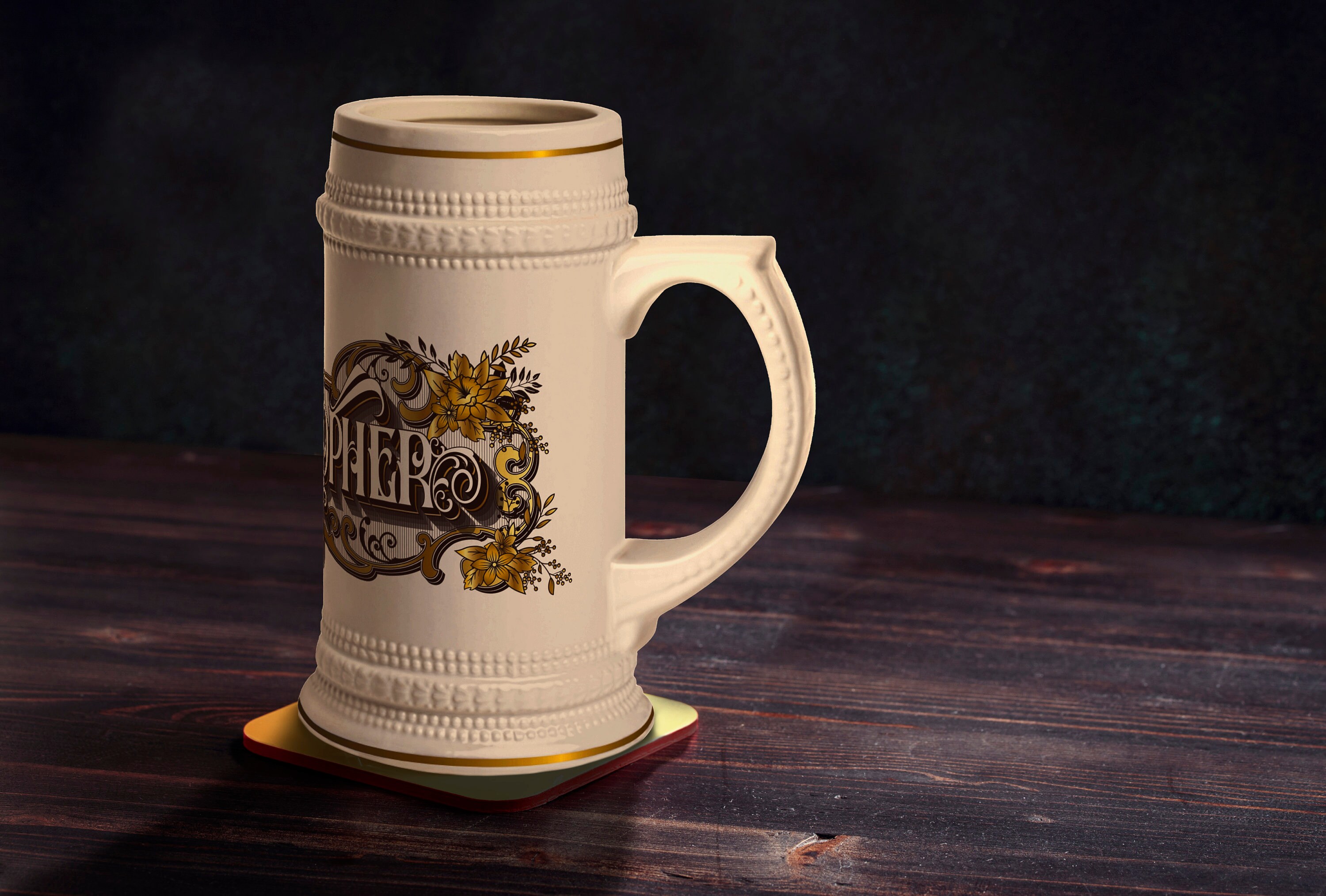 Personalized Victorian Beer Stein for Groomsmen & Best Man Gift ...
