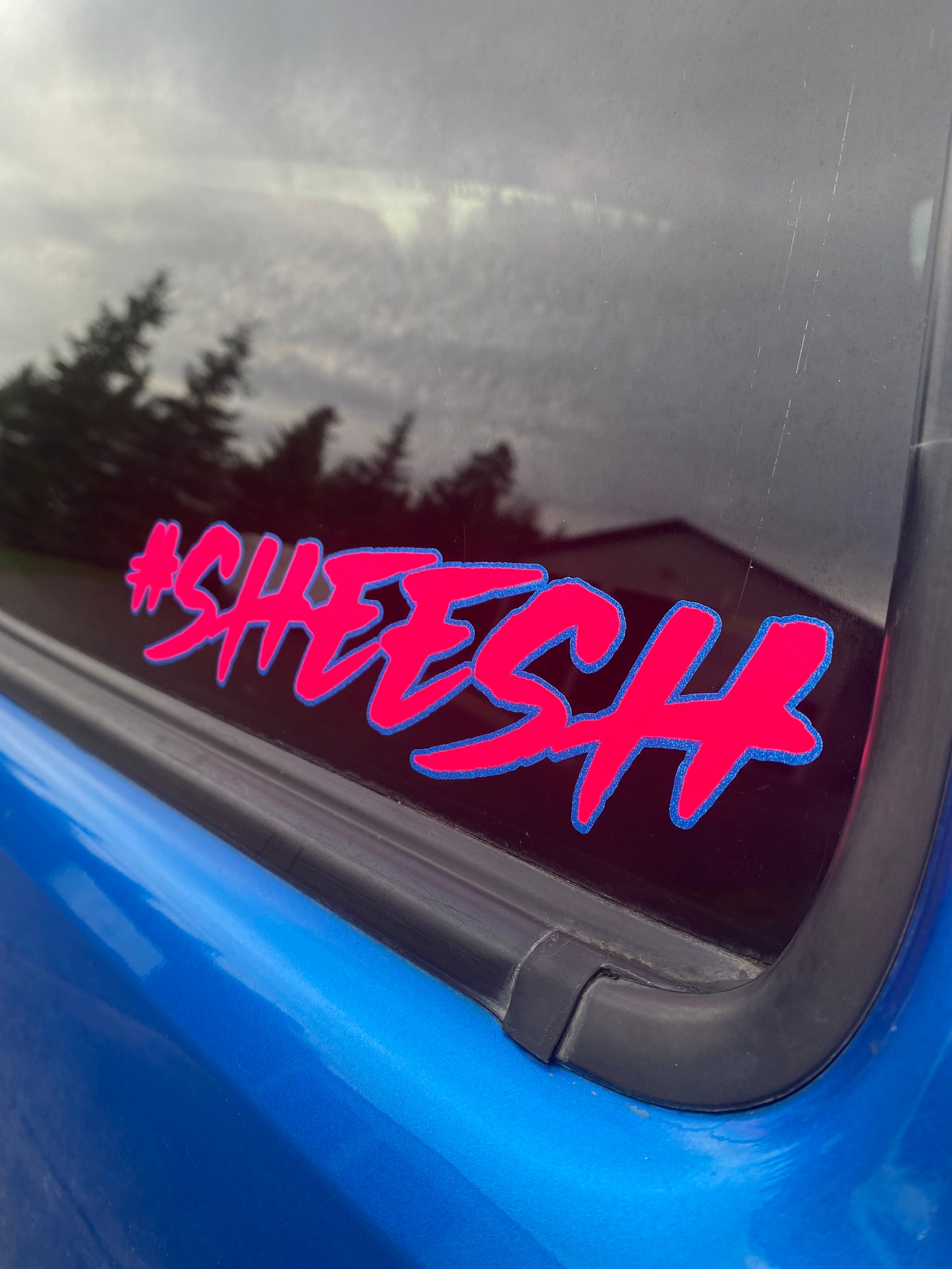 Two Tone / Layered sheesh Car & Truck Decal Sticker - Etsy