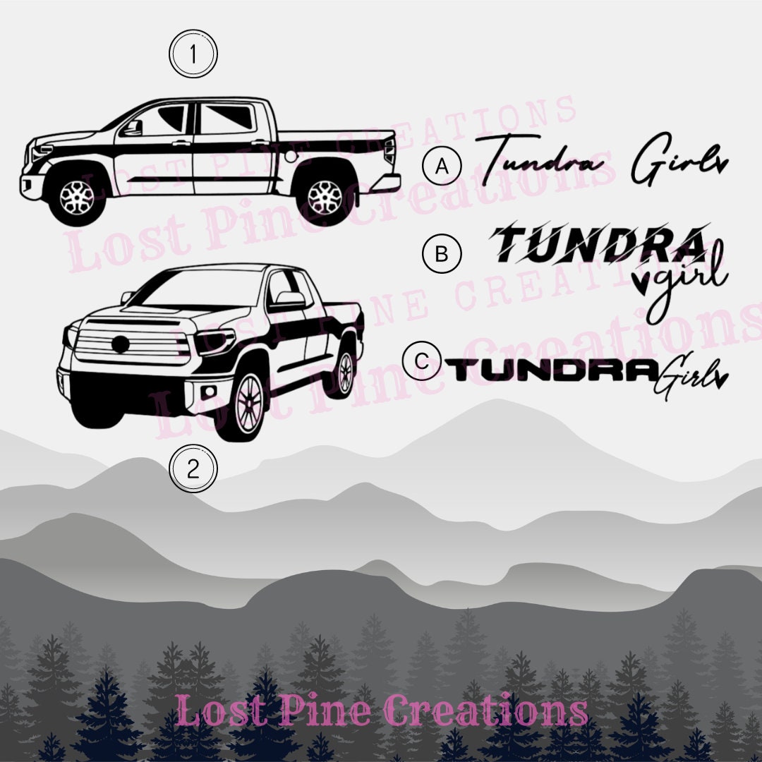 Toyota Tundra Girl Stickers Car Decals - Etsy