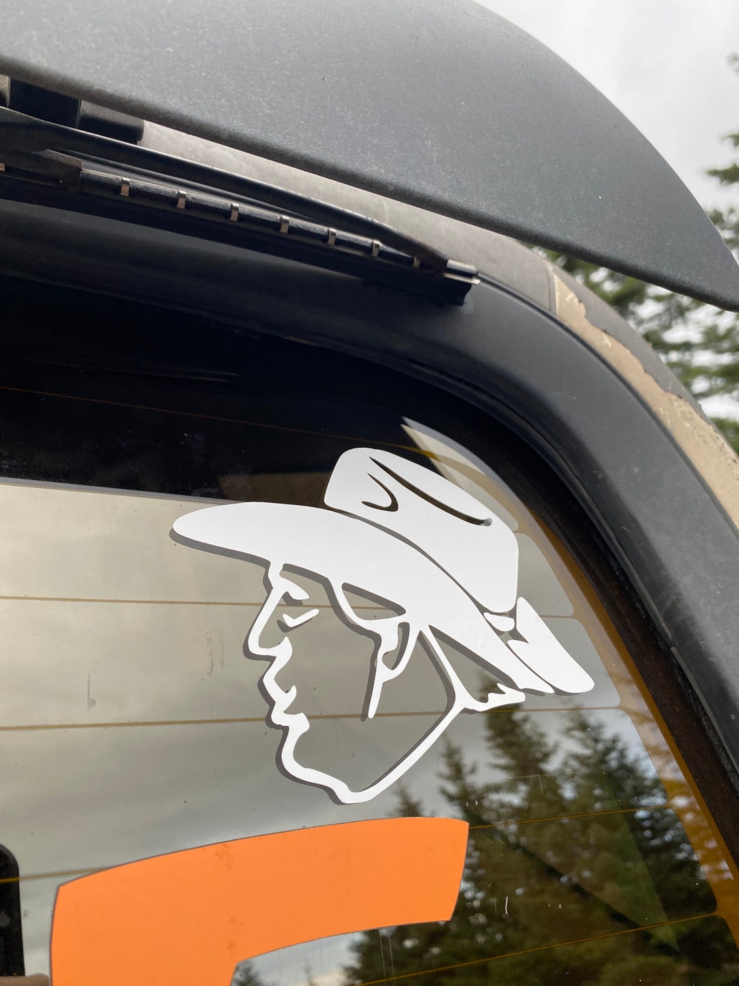 Trump Cowboy Hat | Car & Truck Decal Sticker - Etsy