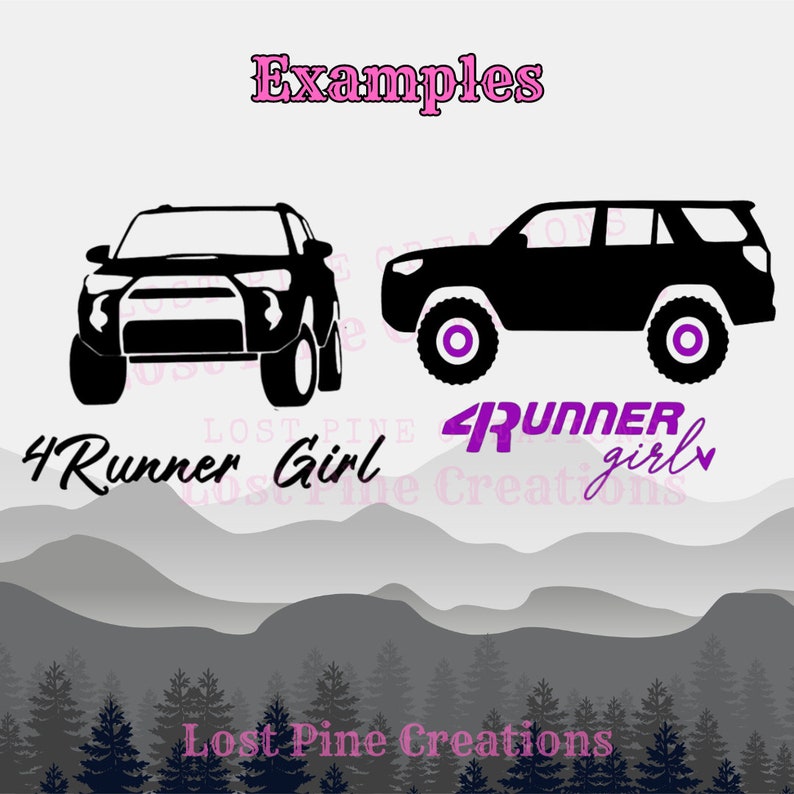 4runner Girl Stickers and Decals Toyota - Etsy
