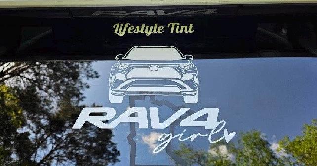 Toyota Rav4 Girl Stickers Car Decals - Etsy