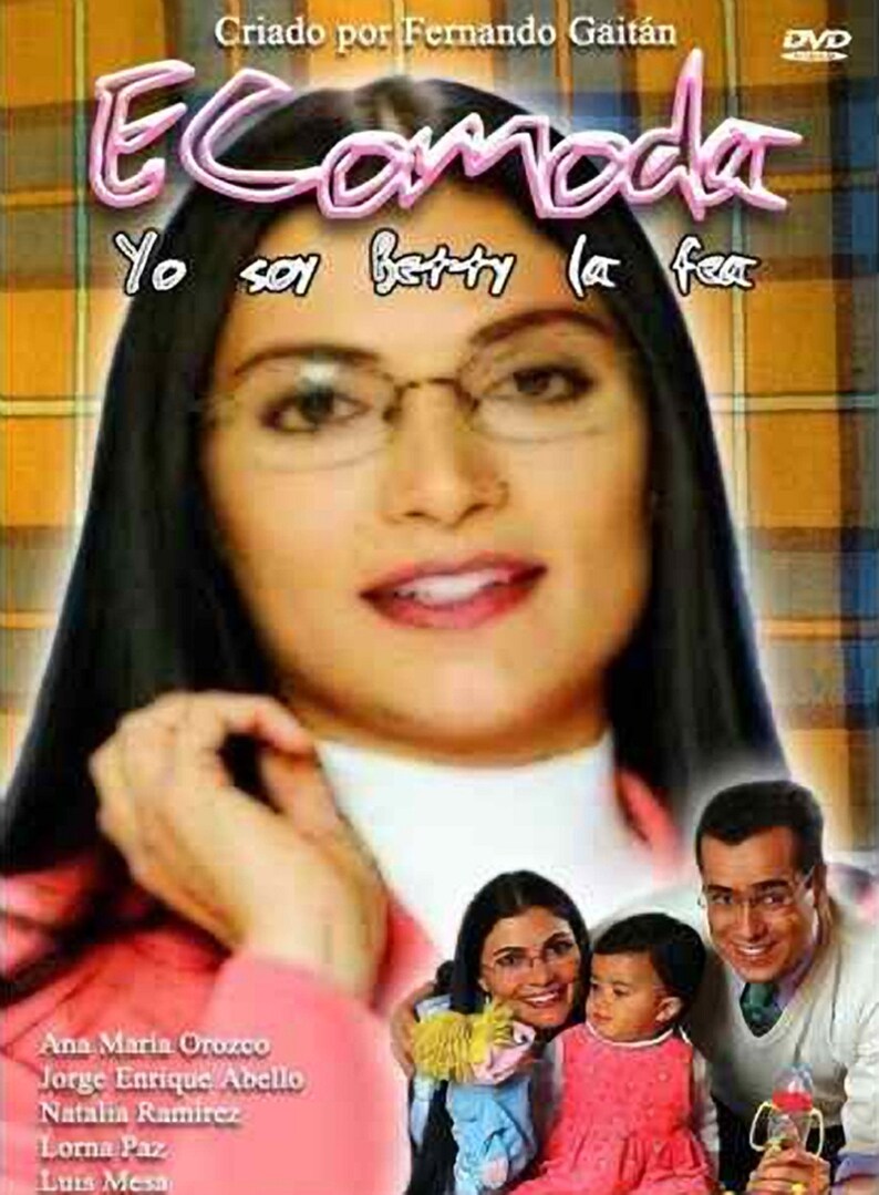 Serie Colombia,yo Soy Betty La Fea Y Ecomoda, 1RA & 2DA, 38 Dvd, 180 Capitulos, 1999-01 - Etsy