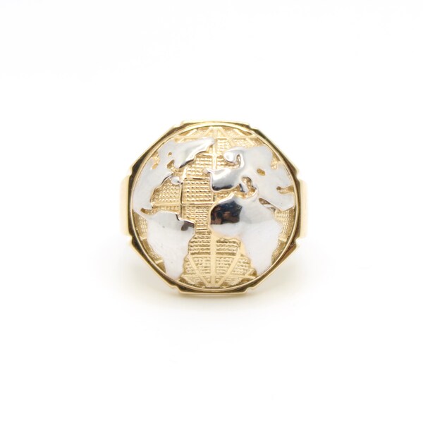 Globe Ring - Etsy