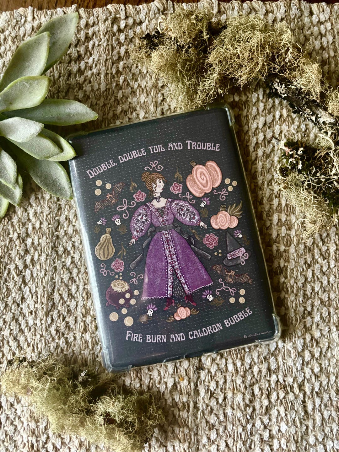 Printable- Double Double Toil and Trouble - Witch- Kindle Paperwhite ...