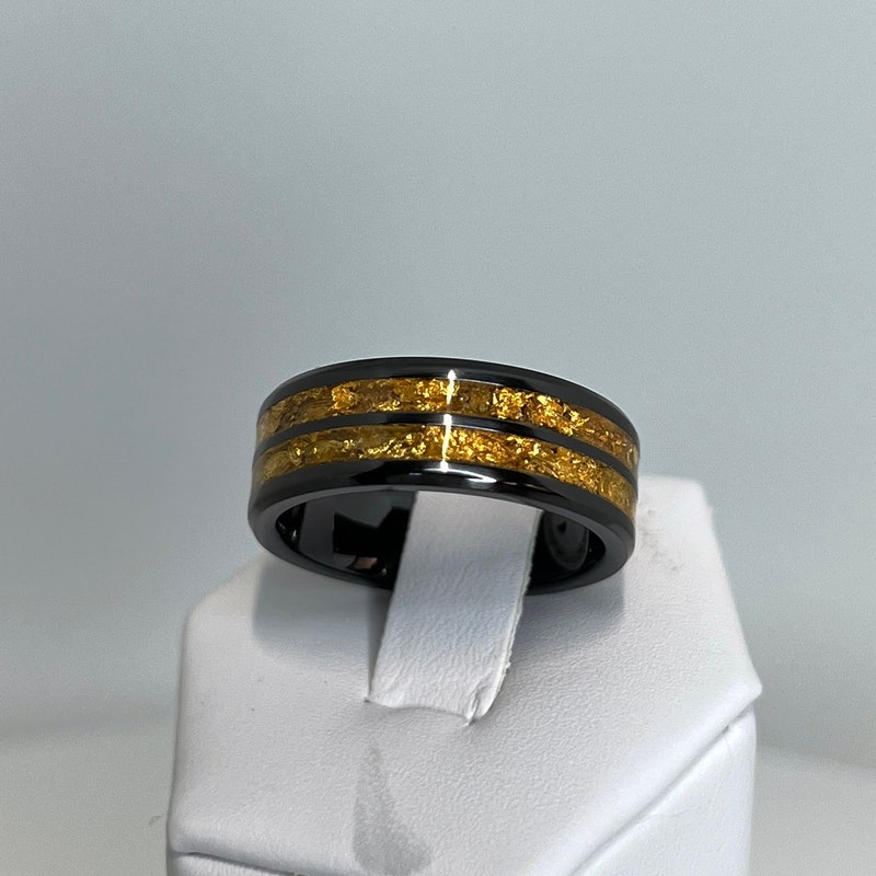 Mens 24k Gold Ring - Etsy