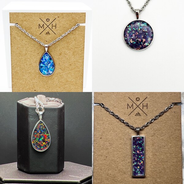 Inlay Necklace - Etsy