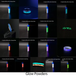 Custom Inlay Channel Ring - Choose Your Own Design With Crushed Stones ...