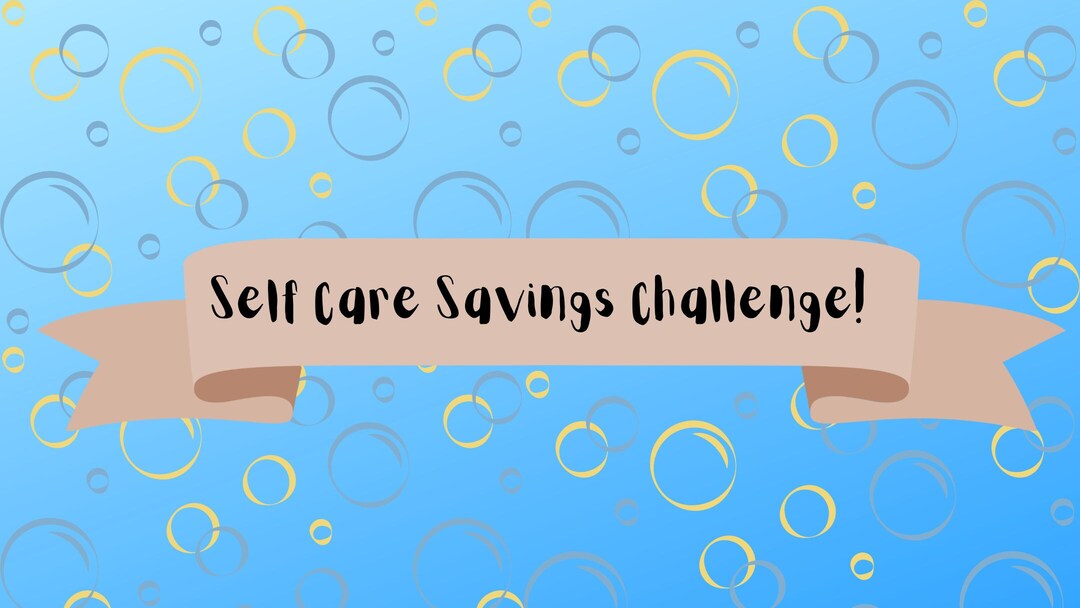 Self Care Savings Tracker Challenge Bundle A6 4 X 6 & 8.5 - Etsy